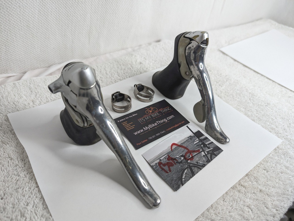 Shimano Ultegra ST-6501 Shifters, 9 Speed, Double / Triple, Hoods, Caps ...
