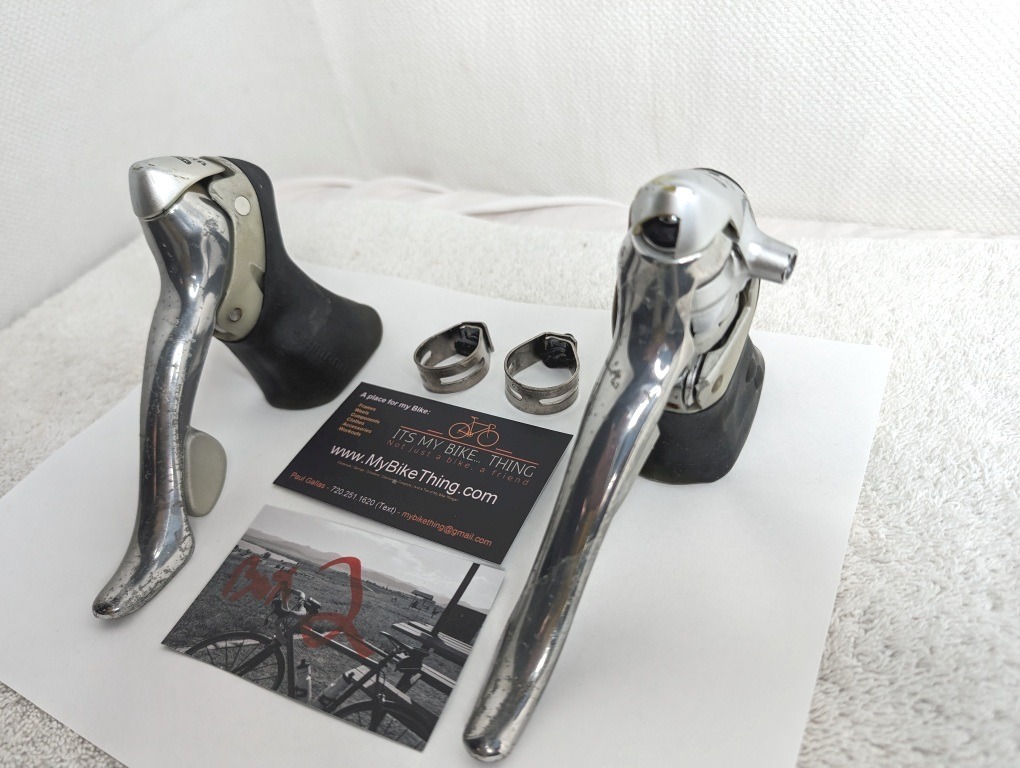 Shimano Ultegra ST-6501 Shifters, 9 Speed, Double / Triple, Hoods, Caps ...