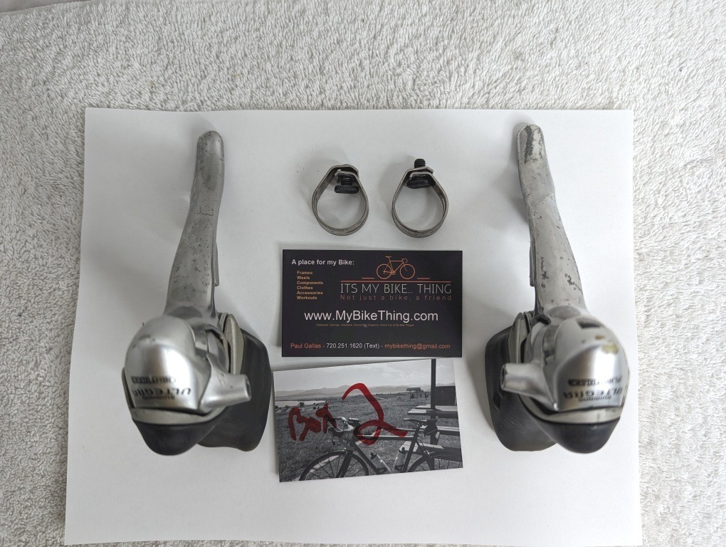 Shimano Ultegra ST-6501 Shifters, 9 Speed, Double / Triple, Hoods, Caps ...