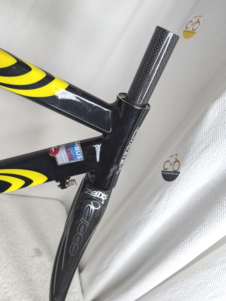 Orbea Lobular 100 Frame and Fork, Zeus Carbon Fiber, Columbus, 55 cm ...