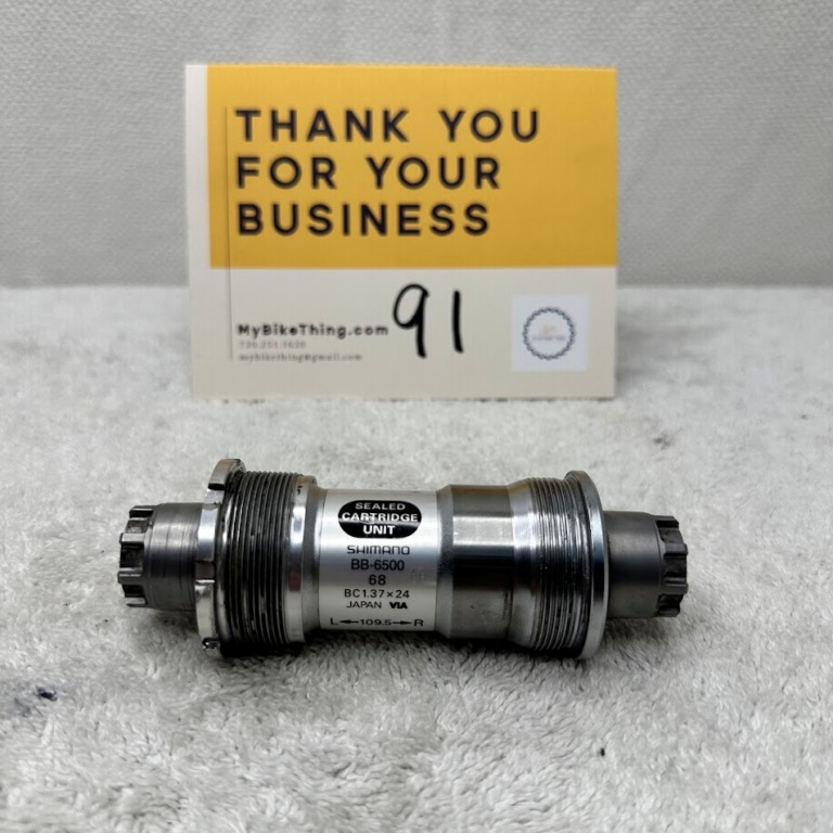 Shimano BB-6500 Bottom Bracket | Octalink V1 | 68 X 109.5mm | English ...